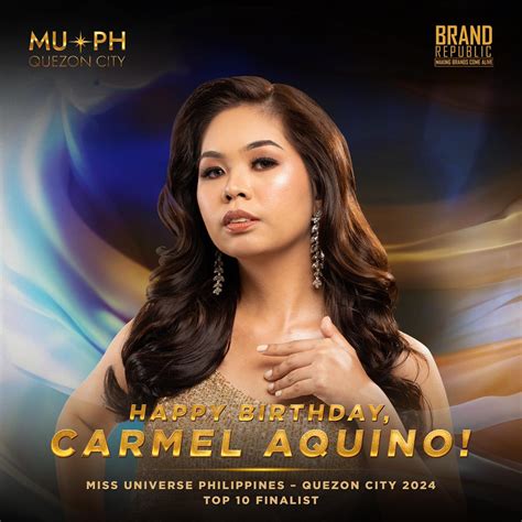 Miss Happy Birthday Miss Universe Philippines Quezon City 2024 Top