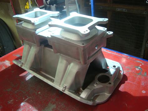 Amc V 8 Edelbrocks “ultra Ram” Intake Manifold Danny L Sharer Dba