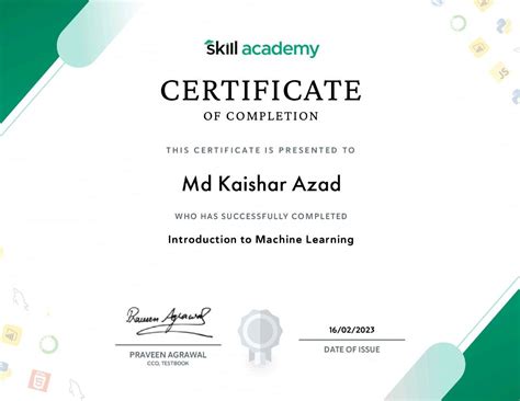 Md Kaishar Azad On Linkedin Certificateofcompletion Computerscience