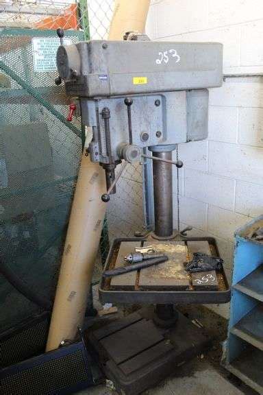 Clausing Drill Press Vairable Speed Lawler Auction Company