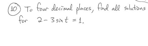 Solved 10 To Four Decimal Places Find All Solutions For 2 3 Chegg Com