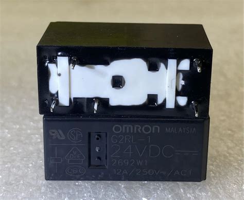 1 Pole Omron G2rl 1 Power Relay Model Namenumber G2rl 1 12vdc G2rl 1