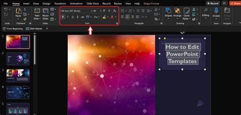 Guide On How To Edit PowerPoint Template