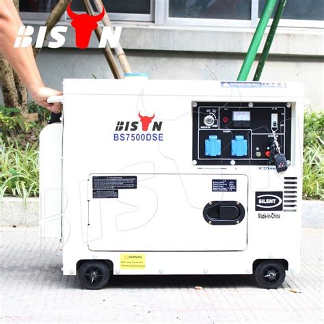 Bison China Bs7500dse Single Phase Professional Diesel Engine