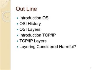 Osi And Tcpip Ppt
