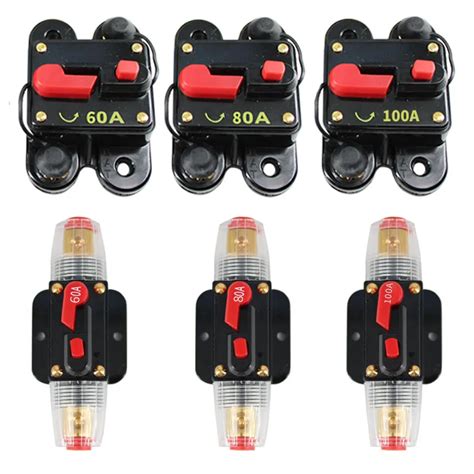 Car Circuit Breaker Fuse Dc12v 20a 300a High Current Automatic Protection Recoverable Fuse