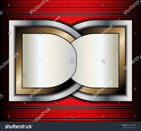 Abstract Red Background Text Message Modern Stock Vector Royalty Free 353169302 Shutterstock