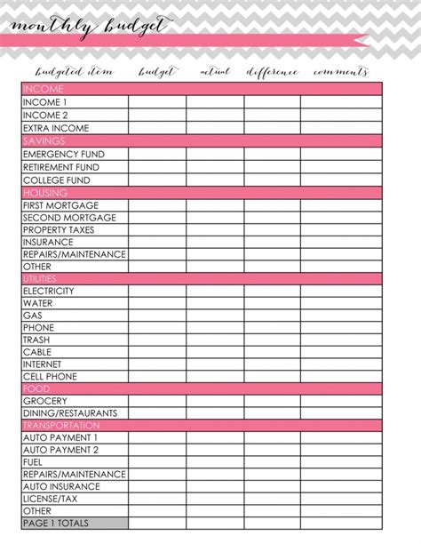 Home Expense Tracker Excel Template Lityjapan