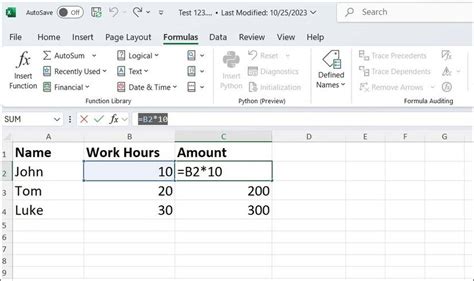How To Perform Basic Math In Excel Addition Subtraction