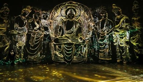 敦煌沉浸式光影大展登陆重庆 再现千年文化魅力tom资讯