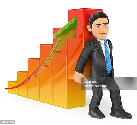 3 D 사업가 리프팅 바라요 이코노미 막대 그래프 그래프에 대한 스톡 사진 및 기타 이미지 그래프 금융 기업 재무와 산업 Istock