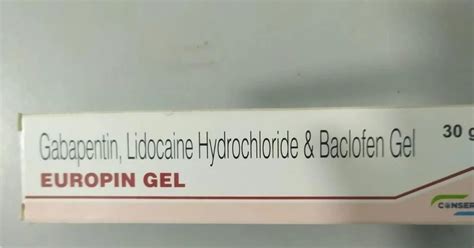 Gabapentin Lidocaine Hydrochloride And Baclofen Gel At ₹ 250box