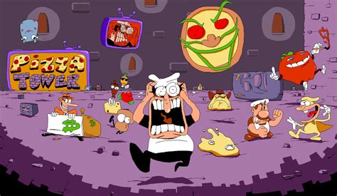 Pizza Tower Full Cover 1432 X 832 Pixels By Joaovictorbarruecobr On