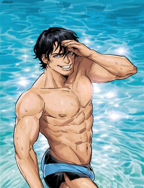Dick Grayson And Nightwing Dc Comics And 1 More Drawn By Melonnabar