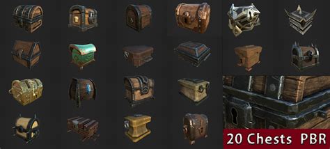 Chests Pbr Fbx