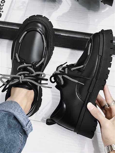 Men Lace Up Front Oxford Shoes In 2024 Leather Shoes Men Shoes Mens