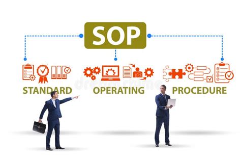 Concept Of Standard Operating Procedure Stock Photo Image Of Management Plan