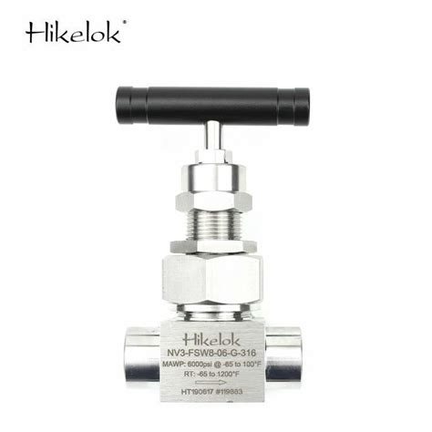 Swagelok Type 6000psi High Pressure Needle Valve Stainless Steel