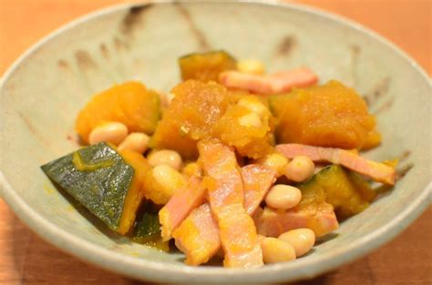 かぼちゃとお豆のたいたん 津乃吉のレシピ たべるとくらすと