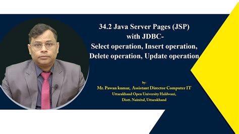 342 Java Server Pages Jsp With Jdbc Select Operation Insert Operation