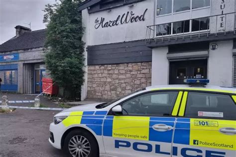Cops Cordon Off Pub In Glasgow After Attack Leaves Victim Covered In