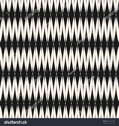 Vector Seamless Pattern Abstract Graphic Monochrome Stock Vector Royalty Free