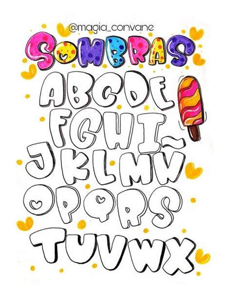 Letra Bonita Tipos De Letras Abecedario Tipos De Letras Moldes De My
