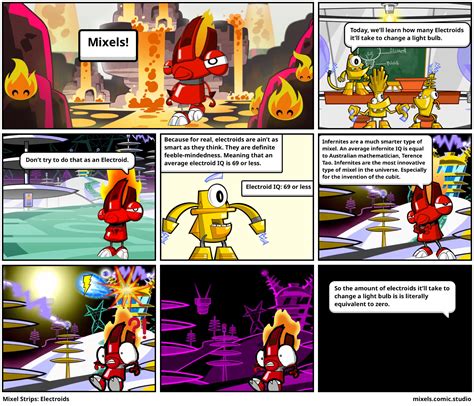 Mixels Comic Strips Comic Studio