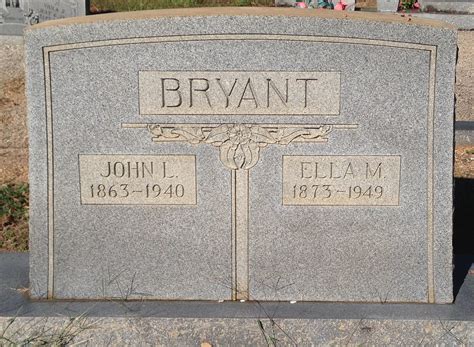 Ella M Bryant 1873 1949 Find A Grave Memorial
