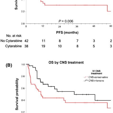 Survival With Hyper Cvad Plus Rituximab Compared With Hyper Cvad A Download Scientific