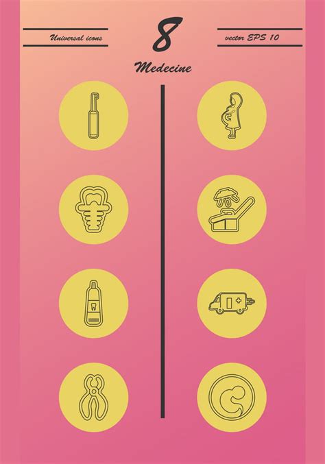 의학 및 건강 관리 얇은 아이콘 벡터 세트 Eps Ai Uidownload 의학 및 건강 관리 얇은 아이콘 벡터 세트 Eps Ai Uidownload