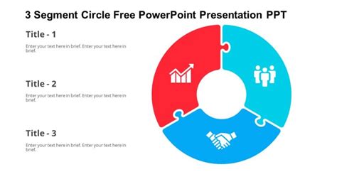 3 Segment Circle Free Powerpoint Presentation Ppt Pptuniverse