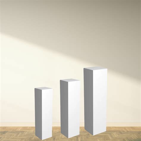 Plinth Trio The Perfect Display Set For Any Event Light Up Repairs Luton