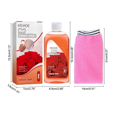 Body Exfoliating Gel 100ml Scrub Away Dead Skin For A Smooth And