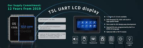 Hmi Touch Screen Tft Lcd Display Lcd Touch Display Panel Dwin