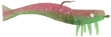 Doa Fsh3 3p 428 Shrimp Lure 3 14 Oz Pink And Greenholographic