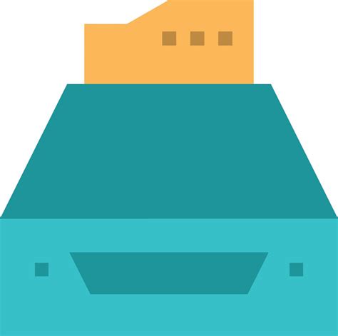 Files Accounting Accounts Data Database Inbox Storage Flat Color Icon Vector Icon Banner