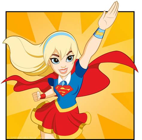 Dc Super Hero Girls Supergirl Artwork A Photo On Flickriver