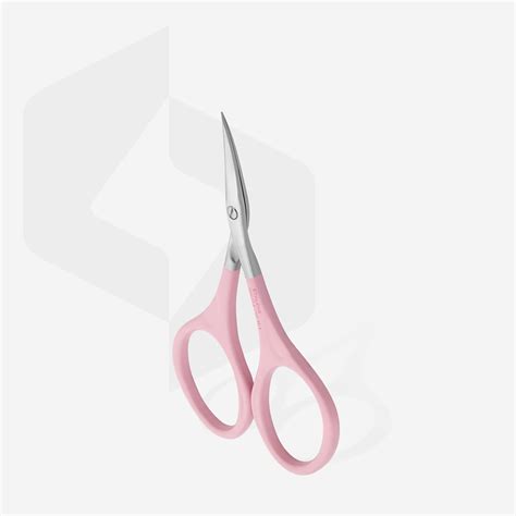 Pink Cuticle Scissors Beauty And Care 11 Type 1 Staleks