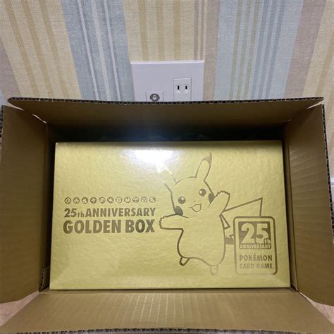 ポケモンカード 25周年 ゴールデンボックス 未開封