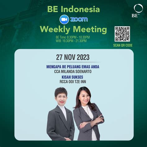 Weekly Meeting November 2023 Be International Sdn Bhd