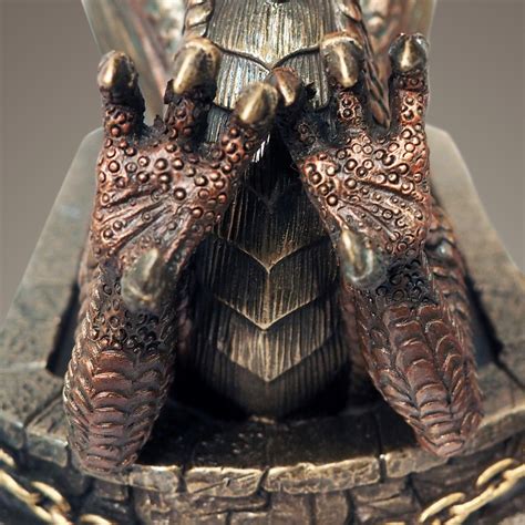 Dragon Bronze Glass Decanter Rare T Touch Of Modern