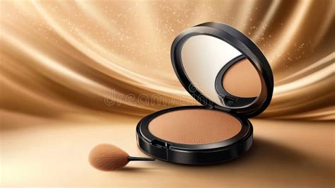 Compact Powder Display Stock Illustration Illustration Of Tool 391501567