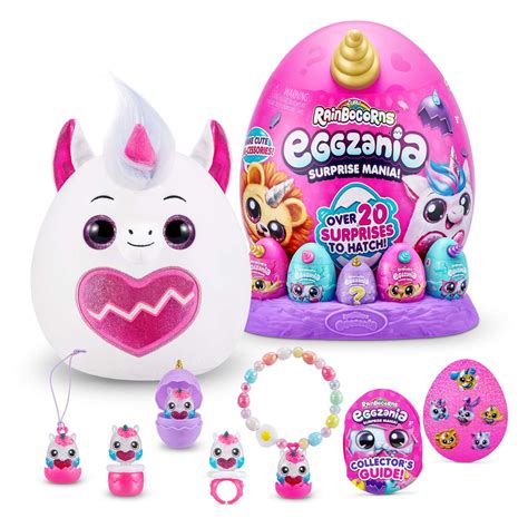 Игрушка Rainbocorns Eggzania в непрозрачной упаковке (Сюрприз) 9258 ...
