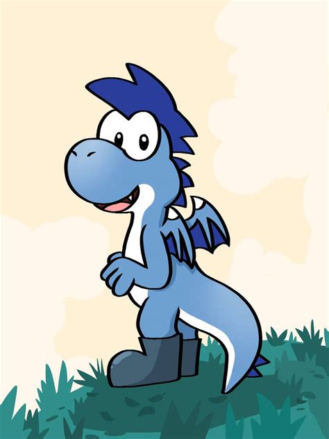 Dragon Yoshi Fly By Fitedragon On Deviantart
