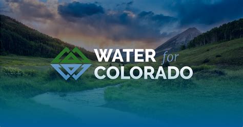 Federal Funding Opportunities Water For Colorado