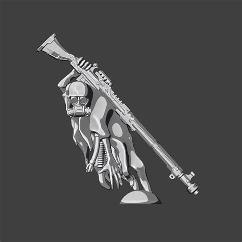 💀 Mecha Ghosts Kill Team・ Stl File For 3d Printing・cults