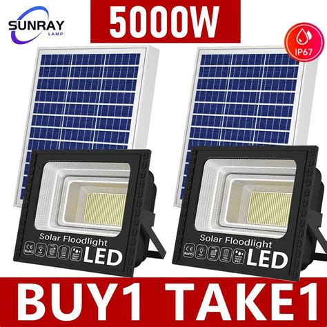Solar Outdoor Waterproof Ip67 Solar Light With Solar Panel Led Tiktok
