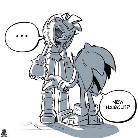Sonic Meets Cyborg Amy Aioles Rsonicthehedgehog
