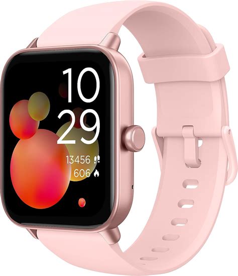 TOOBUR Smartwatch für Damen mit Alexa und Telefonfunktion 1 8